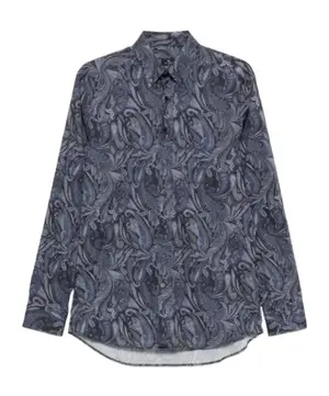 Etro Paisley Roma Logo Shirt