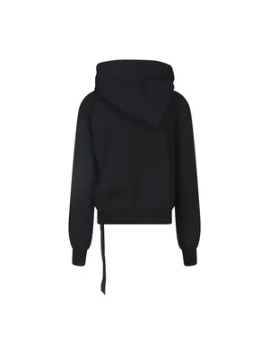 Rick Owens Drawstring Zipped Cardigan