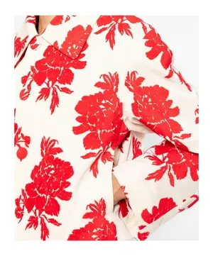 Dries Van Noten Long-sleeved Printed Jacket