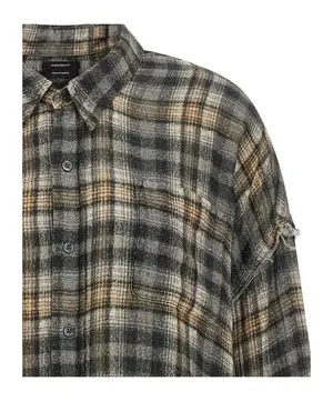 R13 Plaid Long Sleeve Shirt