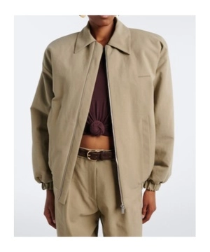 Magda Butrym Cotton Twill Blouson Jacket