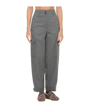 Peserico Belted Cargo Trousers