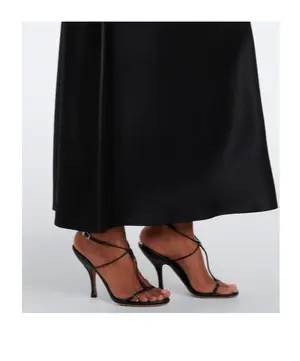 JOSEPH Isaak Silk Satin Maxi Skirt