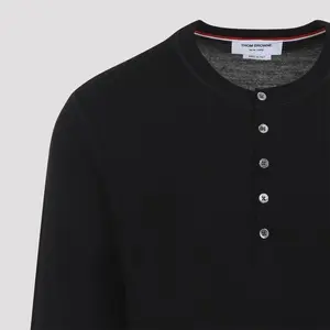 Thom Browne Rwb Striped Knitted Top