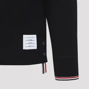 Thom Browne Rwb Striped Knitted Top