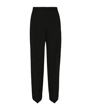 JIL SANDER Straight-leg Casual Trousers - Black