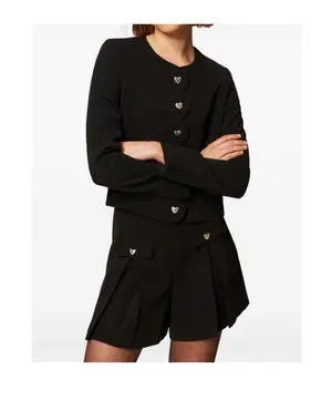 TWINSET Pleated Detail Shorts