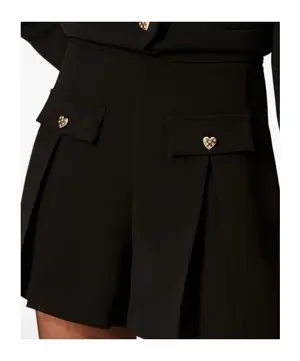 TWINSET Pleated Detail Shorts