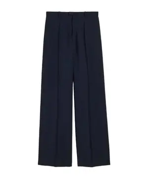 JIL SANDER Straight Leg Trousers - Black