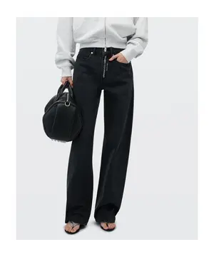Alexander Wang Mid-rise Loose-fit Jeans