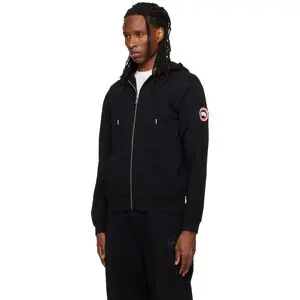 Canada Goose Loon Zip-up Hoodie - Black