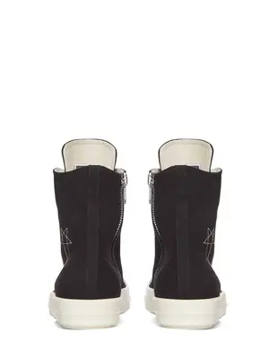 Rick Owens High-top Sneakers With Side Zip