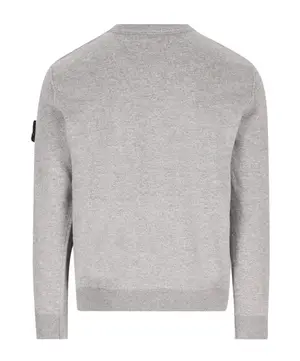 Stone Island Long-sleeved Sweater - Gray