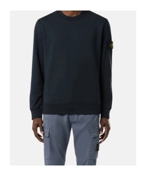 Stone Island Regular-fit Crewneck Sweatshirt With Raglan Sleeves