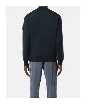 Stone Island Regular-fit Crewneck Sweatshirt With Raglan Sleeves