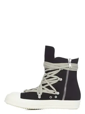 Rick Owens Megalace High Top Sneakers