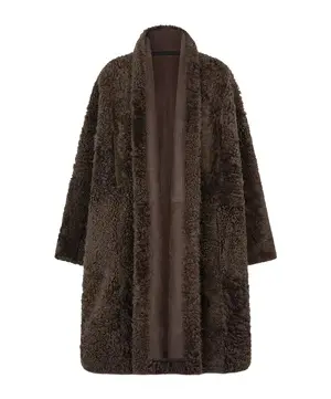 TOM FORD Shearling Patchwork Reversible Coat