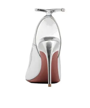 Amina Muaddi Anok Sandal 105 Mirror