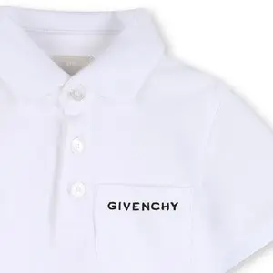 Givenchy Logo-embroidered Piqué Polo Shirt