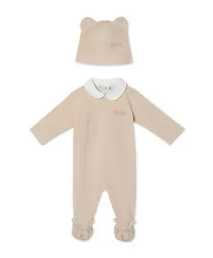 Fendi Babygrow Set With Teddy Bear Motifs