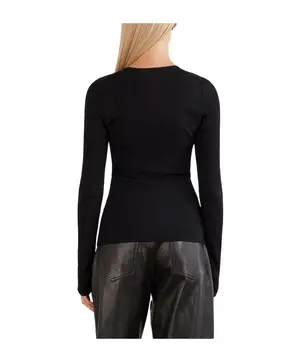 Stella McCartney Scoop Neck Fine Knit Top