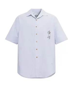 Vivienne Westwood Embroidered Shirts For Men