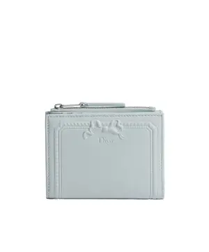 Dior Medaillon Dahlia Wallet - Ice-blue