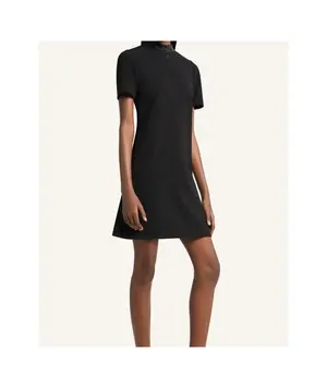 COURREGES A-line Mini Dress With Vinyl Collar