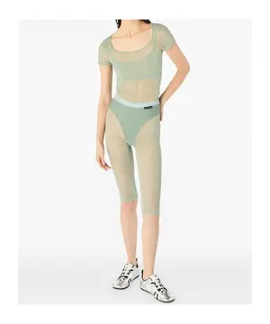 MARINE SERRE Moonogram Round-neck T-shirt