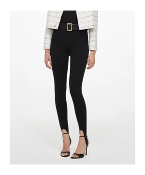 SELF-PORTRAIT Knit Stirrup Leggings