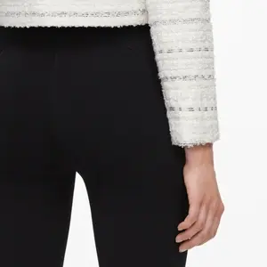 SELF-PORTRAIT Knit Stirrup Leggings