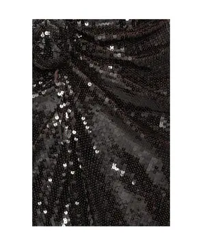 ROTATE BY BIRGER CHRISTENSEN Sequined Knot Skirt