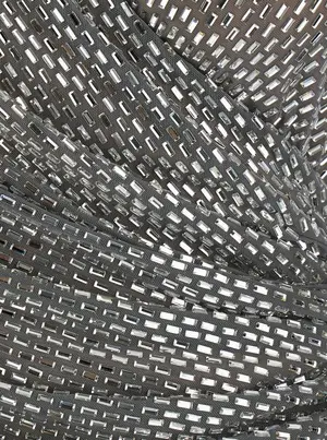 SELF-PORTRAIT Rhinestone Mesh Wrap Top