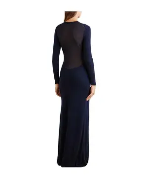 TOM FORD Cashmere And Cotton-blend Knitted Maxi Dress