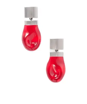 Khaite Keefe Sculptural Resin Earrings - No
