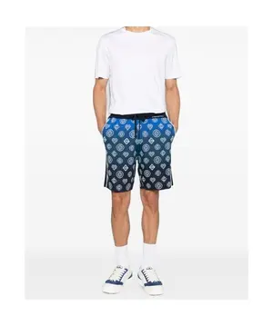 Casablanca Letter-pattern Knit Shorts