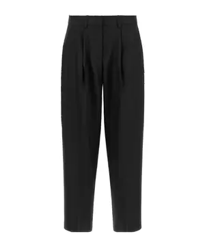 GIANLUCA CAPANNOLO Casual Pants With Belt Loops - Black