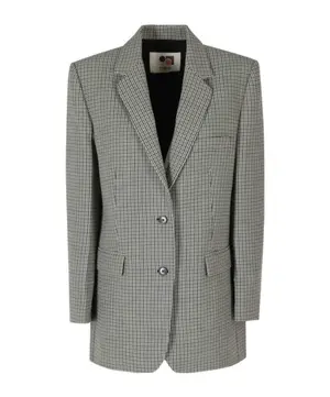 Ports 1961 Check Wool Blazer