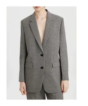 Ports 1961 Check Wool Blazer