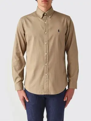 Polo Ralph Lauren Logo Embroidered Curved Hem Shirt