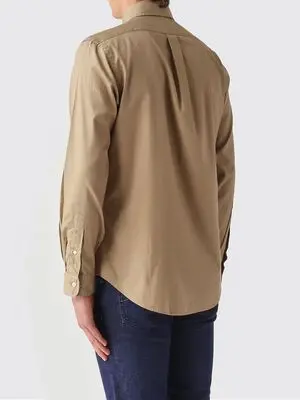 Polo Ralph Lauren Logo Embroidered Curved Hem Shirt