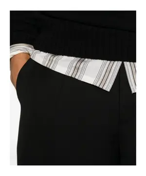 NINE:INTHE:MORNING Tailored Trousers With Belt Loops