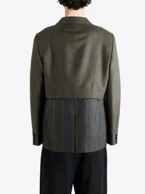Comme Des Garçons Long-sleeved Suit Jacket