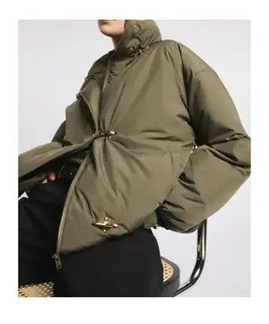 FAY Microfiber Bomber Jacket With Stand Collar