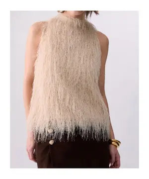 Liu Jo Fringed Top
