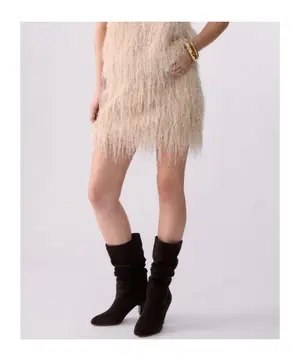 Liu Jo Fringe Mini Skirt