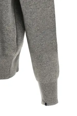 Extreme Cashmere Long-sleeved Zip-up Cardigan