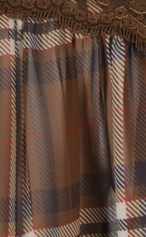 ERMANNO FIRENZE Check Pattern Pussy-bow Shirt