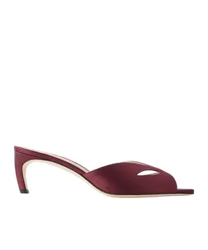Victoria Beckham Satin Sandals - No
