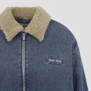 Miu Miu Long-sleeved Denim Jacket